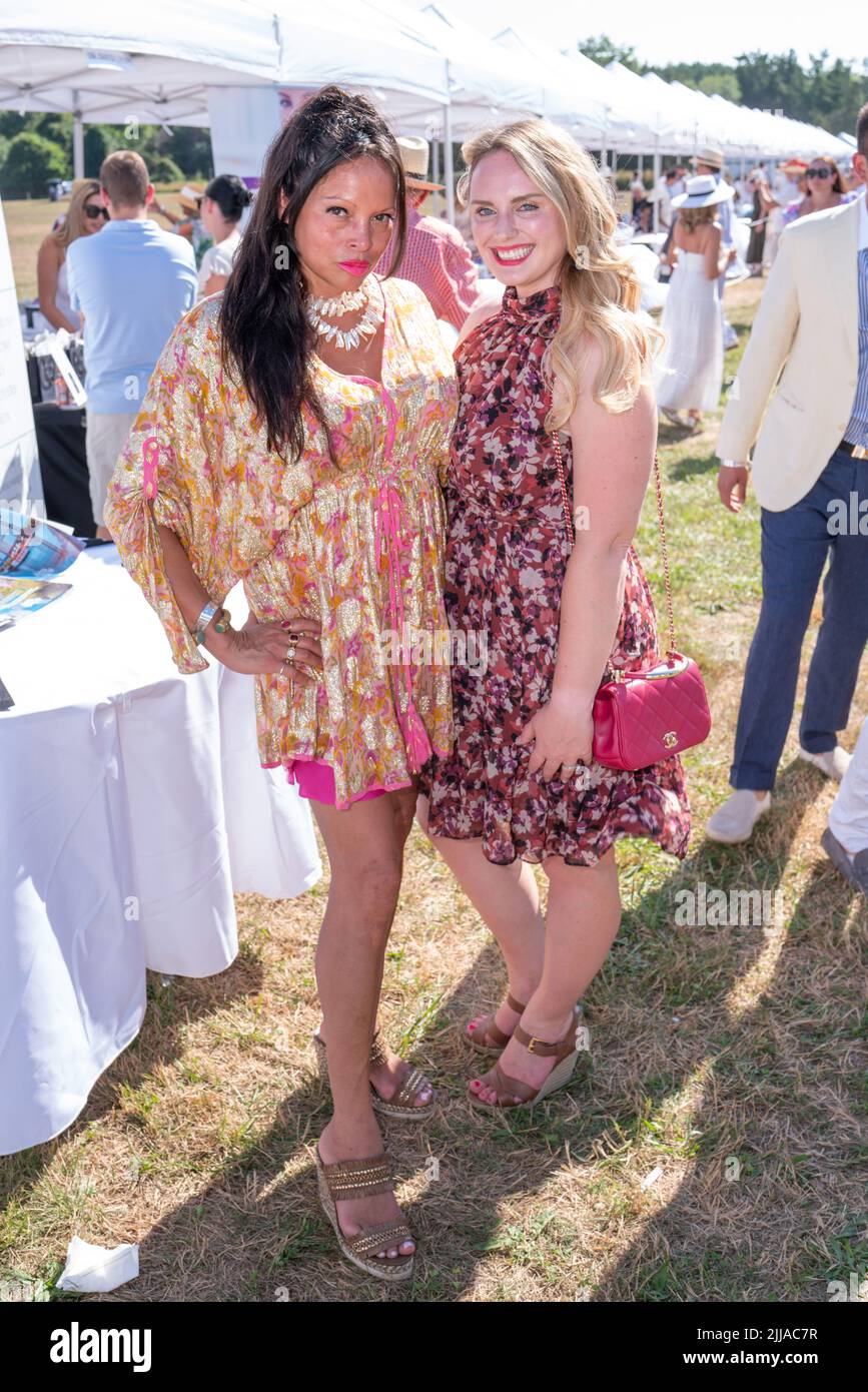 Rolise Rachel and guest attend Polo Hamptons 2022 Match and Event ...