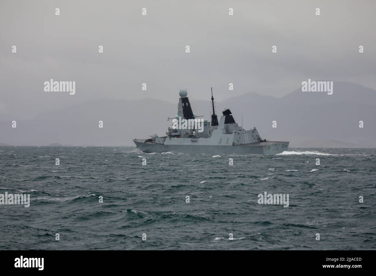 HMS Defender Type 45 air defence destroyer operated by the UK's Royal ...
