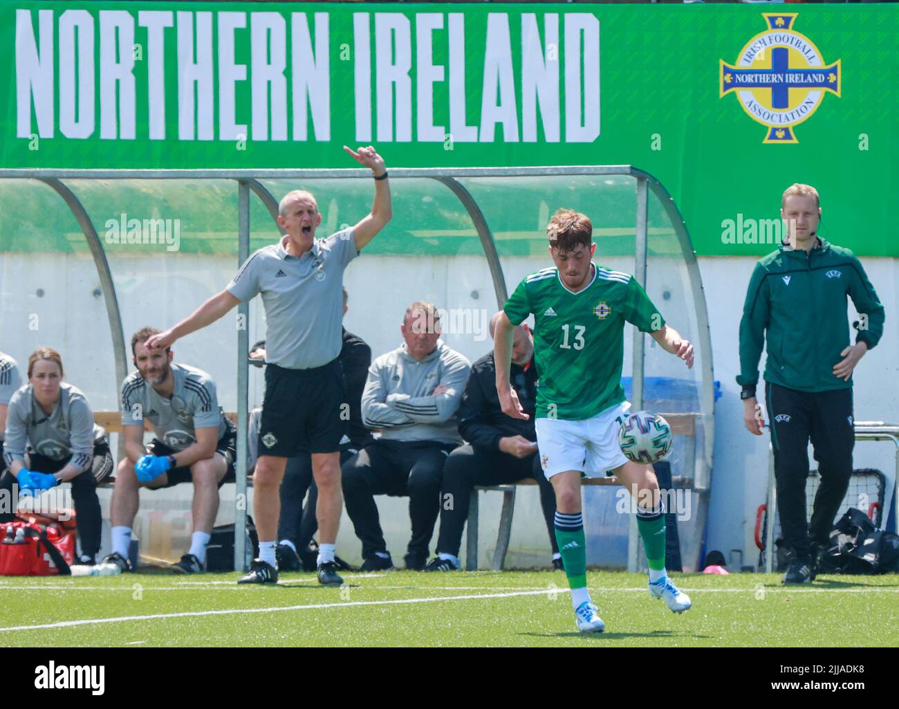 Inver Park, Larne, County Antrim, Northern Ireland, UK. 03 June 2022 ...