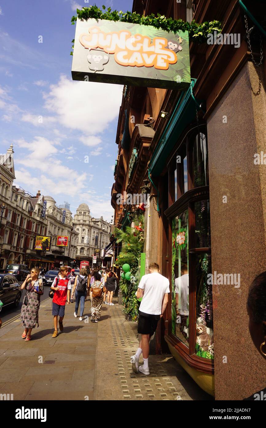 Jungle themed restaurant hi-res stock photography and images - Alamy