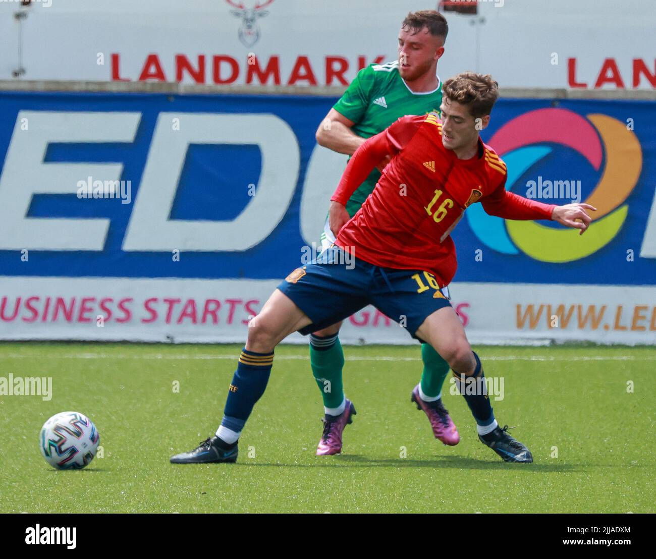 Inver Park, Larne, County Antrim, Northern Ireland, UK. 03 June 2022 ...