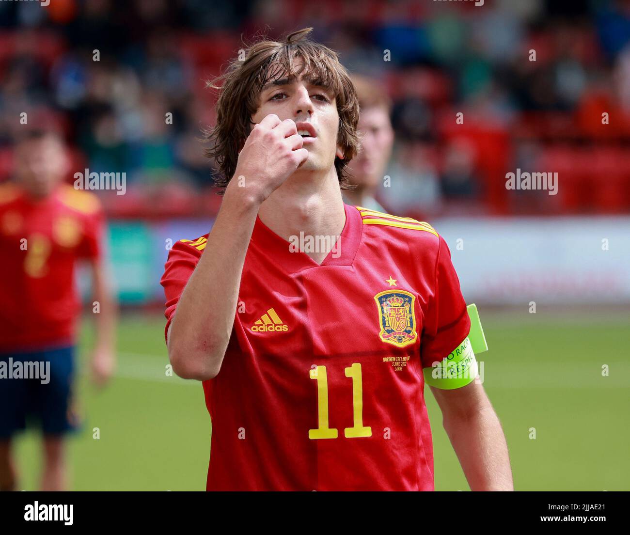 Inver Park, Larne, County Antrim, Northern Ireland, UK. 03 June 2022 ...