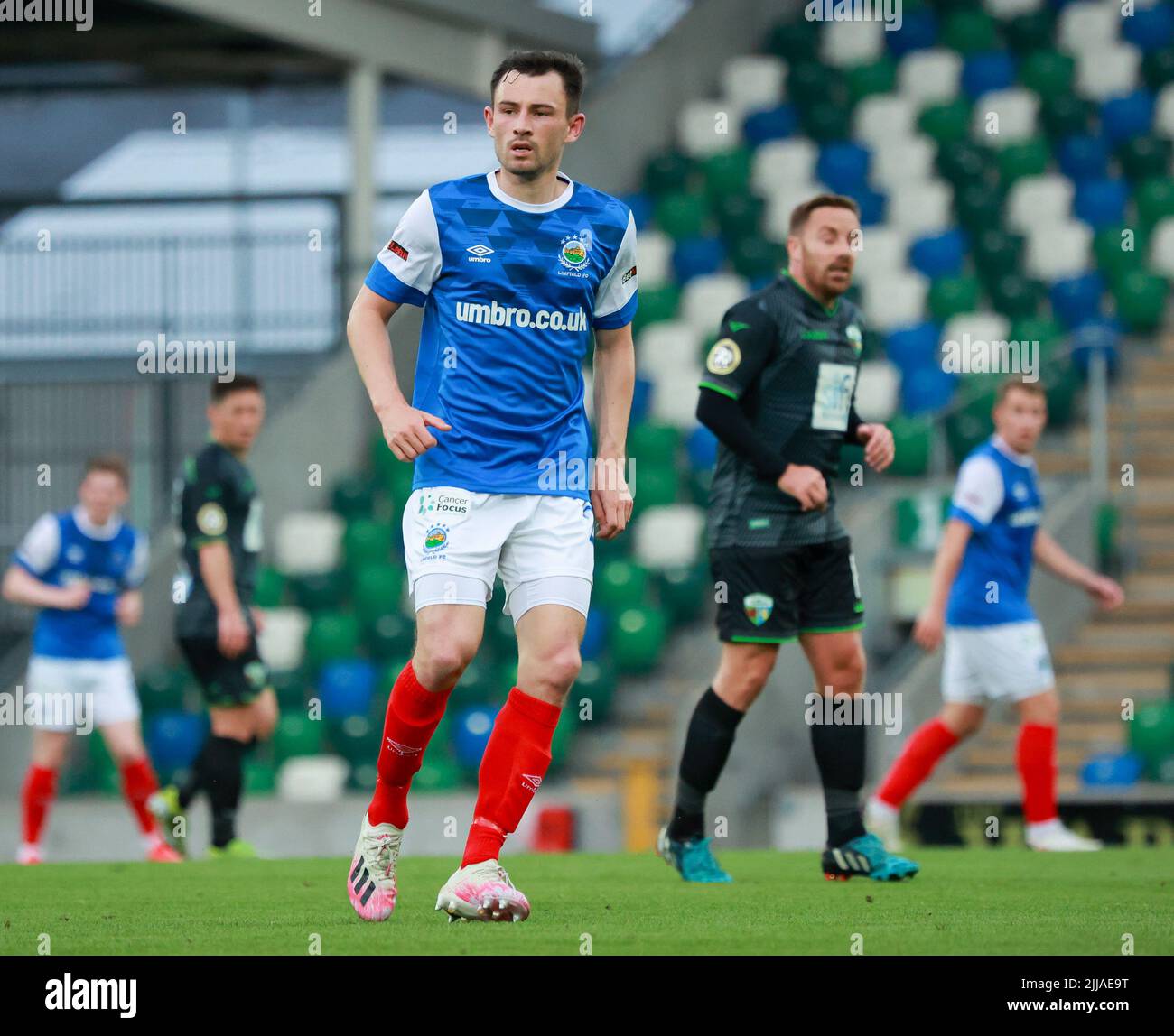 Windsor Park, Belfast, Northern Ireland, UK. 13 July 2022. UEFA ...