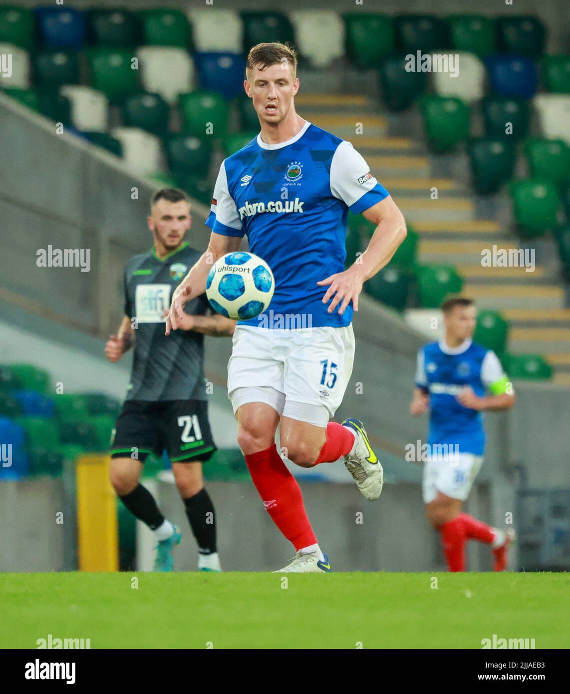 Windsor Park, Belfast, Northern Ireland, UK. 13 July 2022. UEFA ...