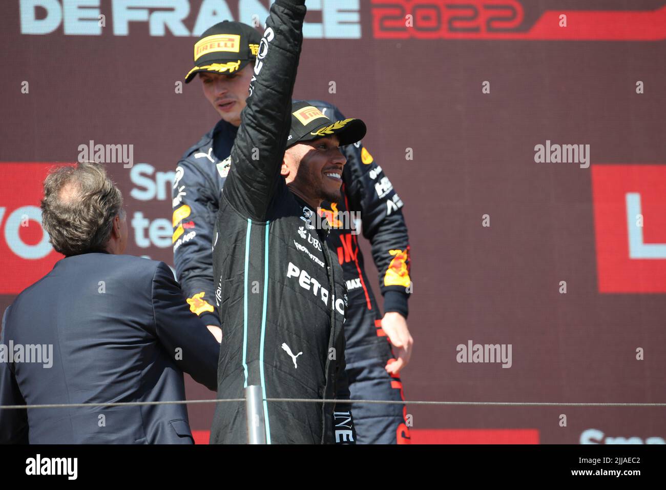 jul 24 2022 Le Castellet, France - F1 2022 France GP - Race Podium ...