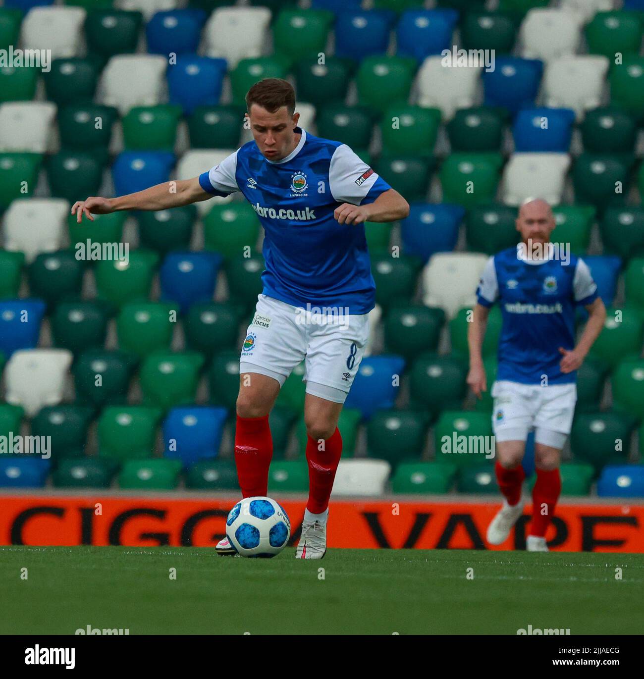 Windsor Park, Belfast, Northern Ireland, UK. 13 July 2022. UEFA ...