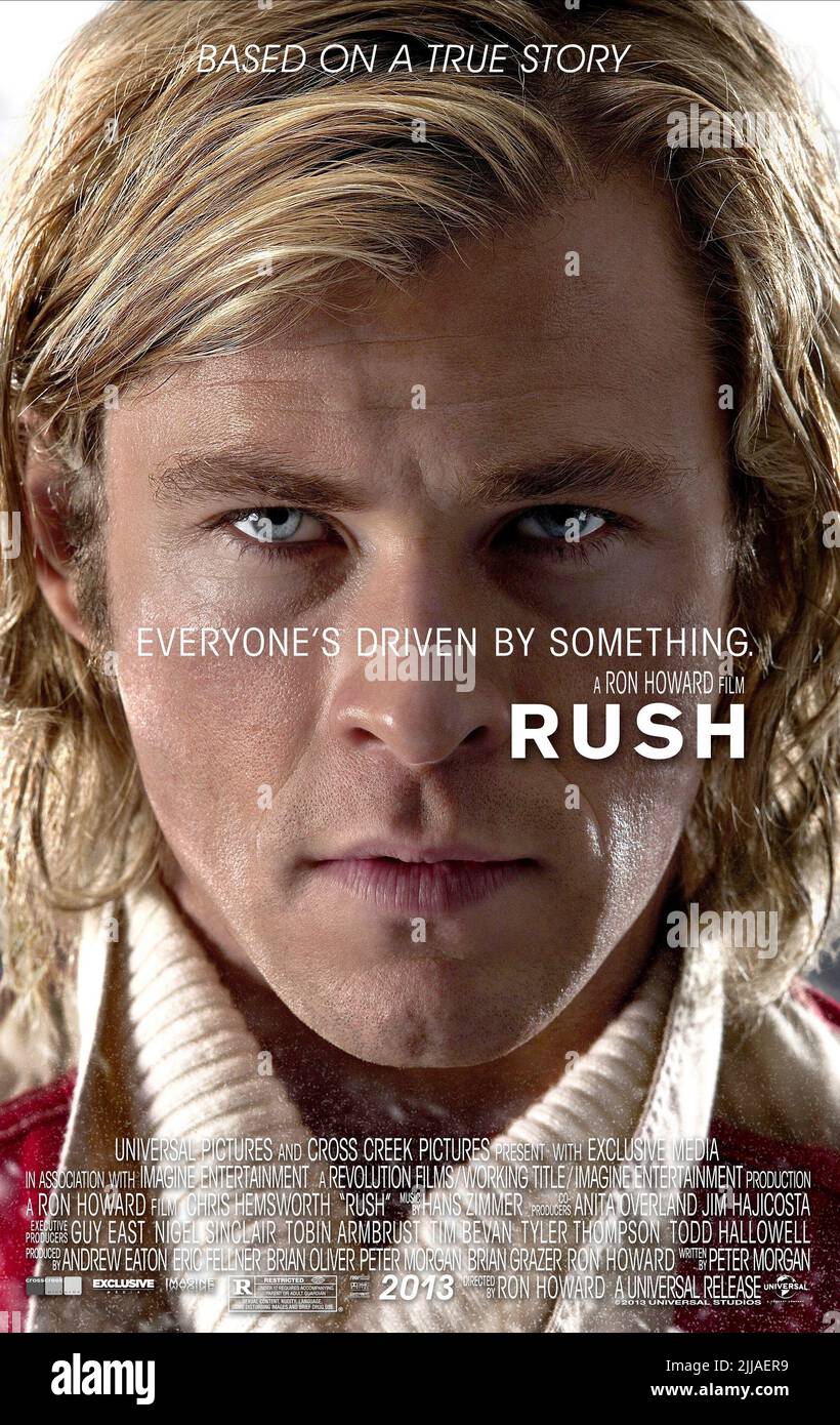 Rush Movie Poster Ron Howard