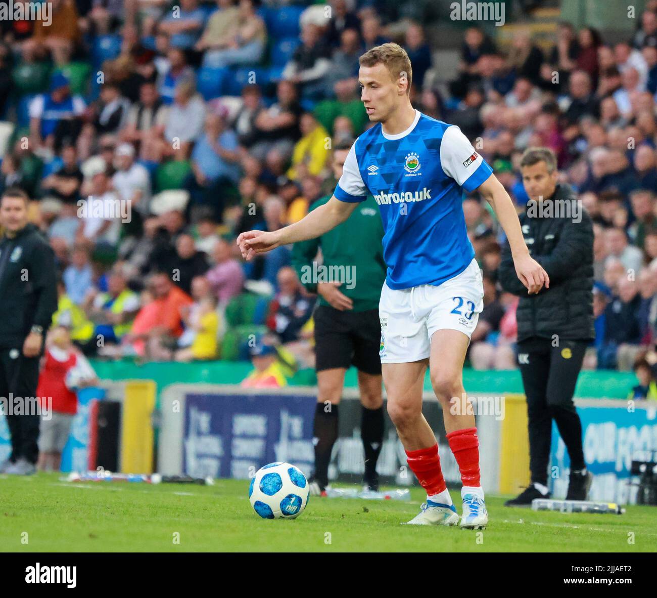 Vertainen linfield player hi-res stock photography and images - Alamy