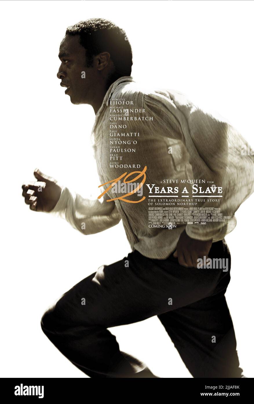 CHIWETEL EJIOFOR POSTER, 12 YEARS A SLAVE, 2013 Stock Photo - Alamy