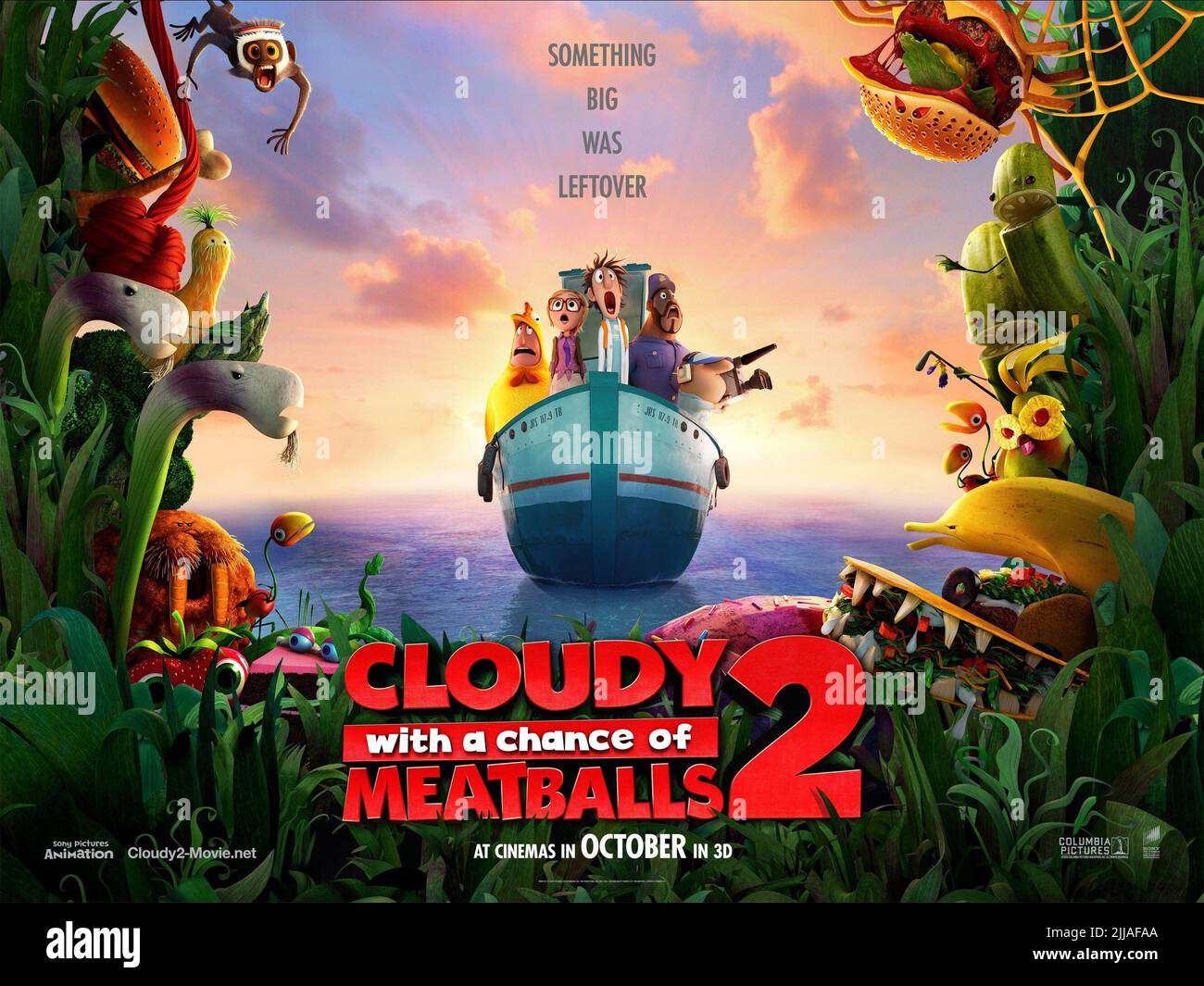 Cloudy With A Chance Of Meatballs 1 Poster