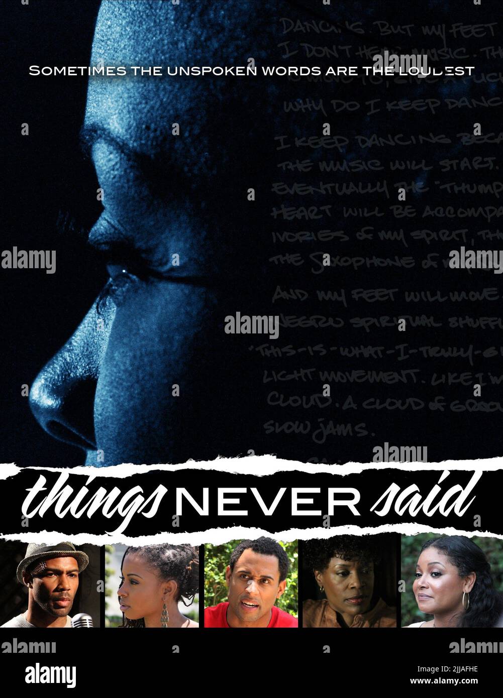 MOVIE POSTER, THINGS NEVER SAID, 2013 Stock Photo - Alamy