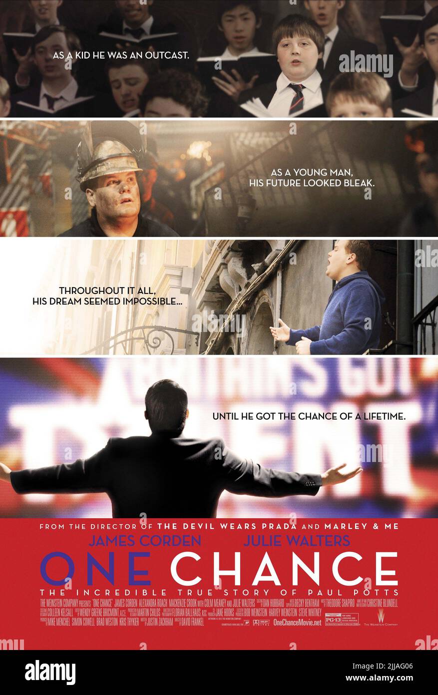 MOVIE POSTER, ONE CHANCE, 2013 Stock Photo - Alamy