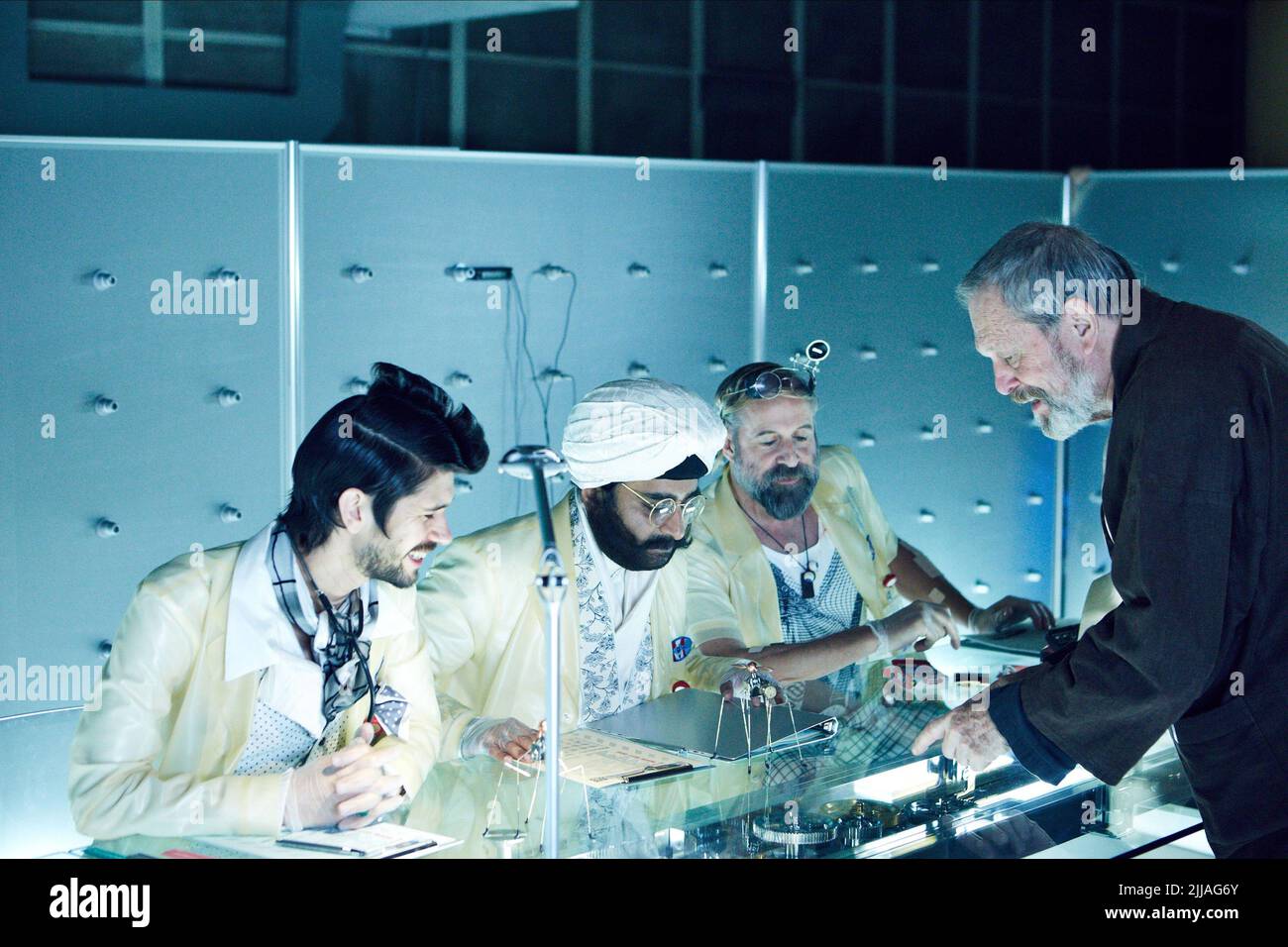 BEN WHISHAW, SANJEEV BHASKAR, PETER STORMARE, TERRY GILLIAM, THE ZERO ...