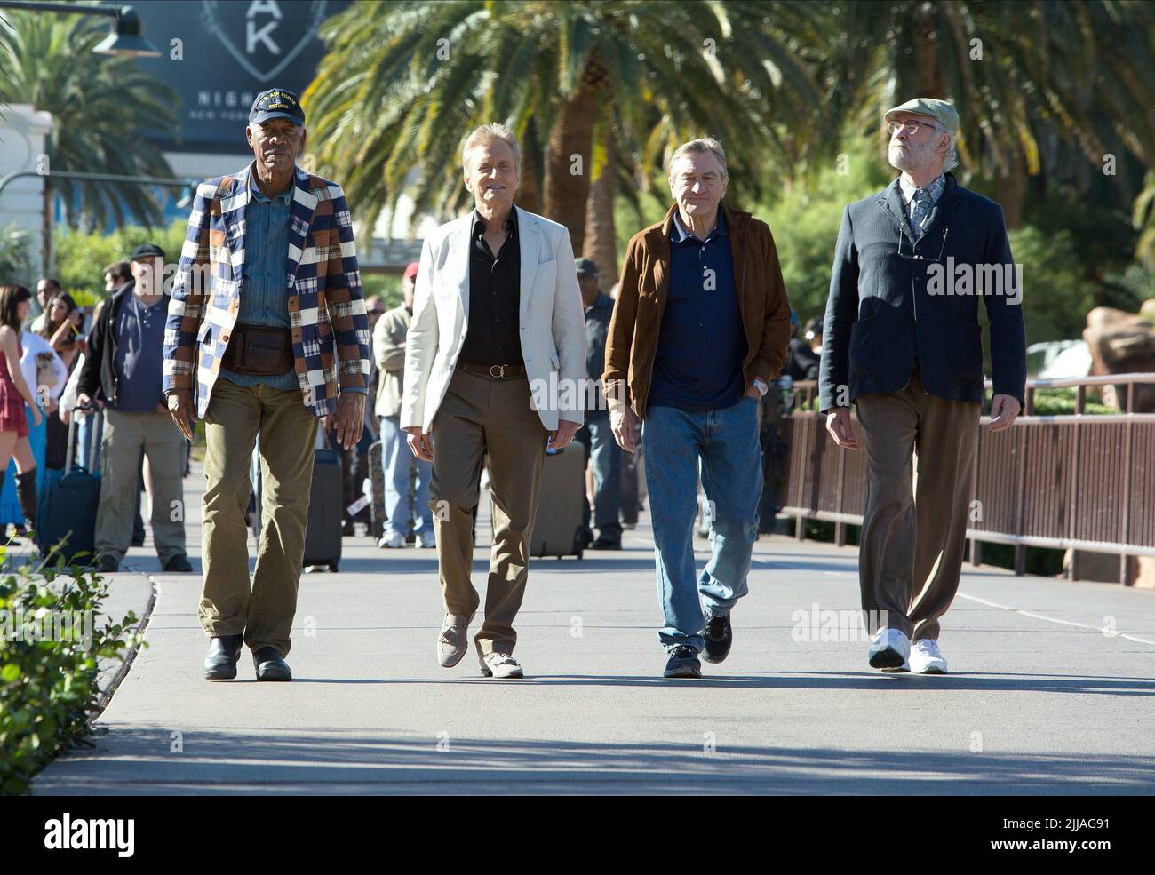 FREEMAN,DOUGLAS,NIRO,KLINE, LAST VEGAS, 2013 Stock Photo - Alamy