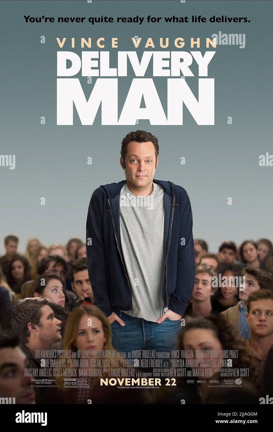 MOVIE POSTER, DELIVERY MAN, 2013 Stock Photo - Alamy