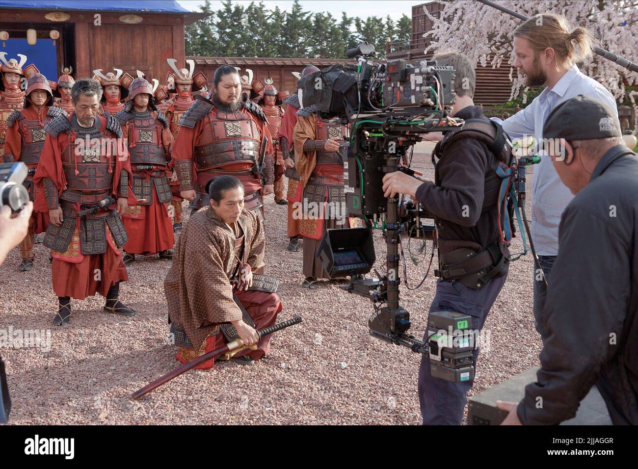 HIROYUKI SANADA, CARL RINSCH, 47 RONIN, 2013 Stock Photo - Alamy