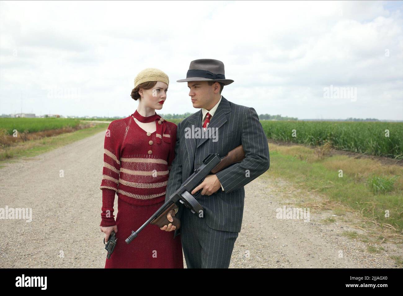 HOLLIDAY GRAINGER, EMILE HIRSCH, BONNIE AND CLYDE, 2013 Stock Photo - Alamy
