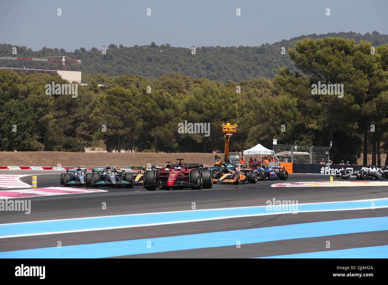 jul 24 2022 Le Castellet, France - F1 2022 France GP - Race - th start ...