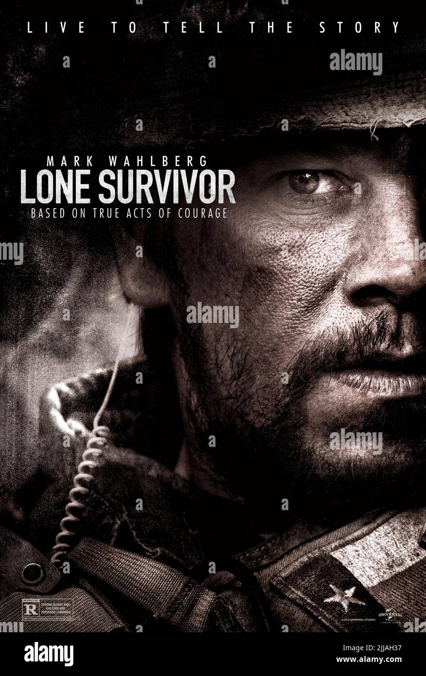 MARK WAHLBERG POSTER, LONE SURVIVOR, 2013 Stock Photo - Alamy