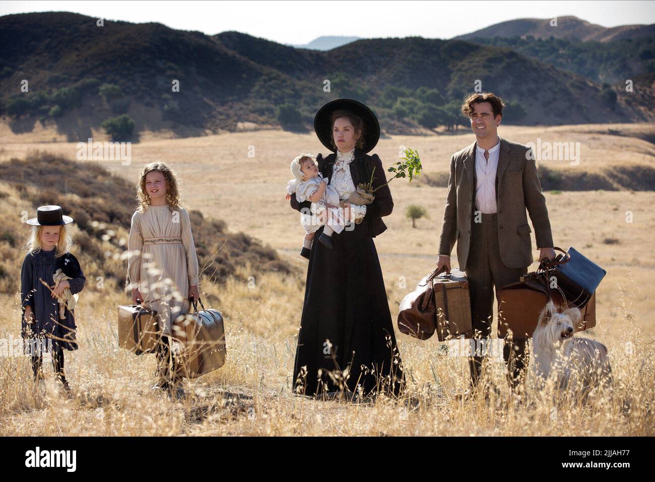 LILY BIGHAM, ANNIE ROSE BUCKLEY, RUTH WILSON, COLIN FARRELL, SAVING MR. BANKS, 2013 Stock Photo ...