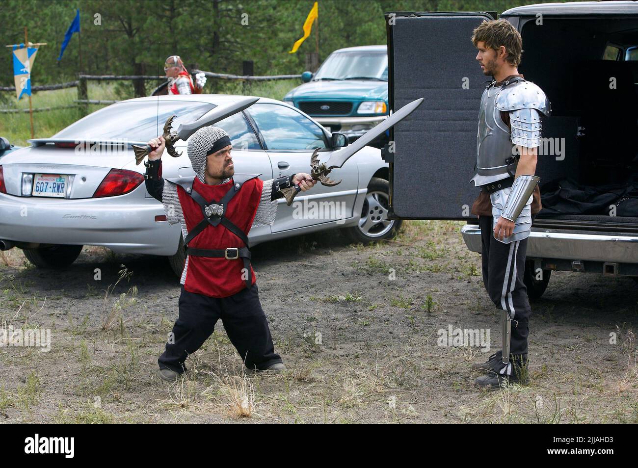 PETER DINKLAGE, RYAN KWANTEN, KNIGHTS OF BADASSDOM, 2013 Stock Photo - Alamy