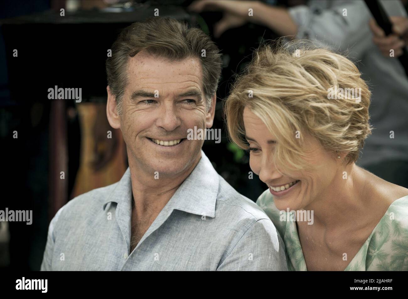 PIERCE BROSNAN, EMMA THOMPSON, THE LOVE PUNCH, 2013 Stock Photo - Alamy