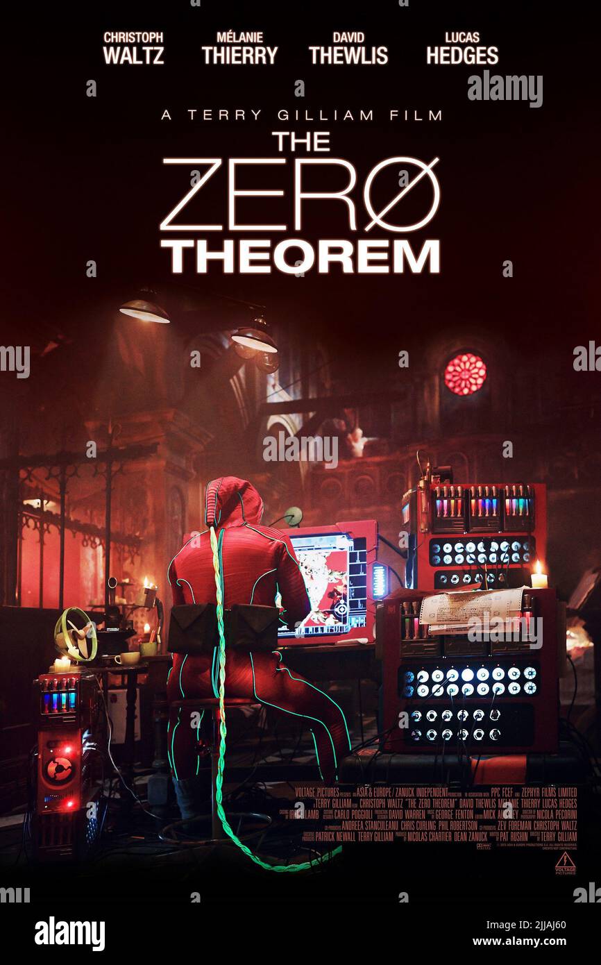 MOVIE POSTER, THE ZERO THEOREM, 2013 Stock Photo - Alamy