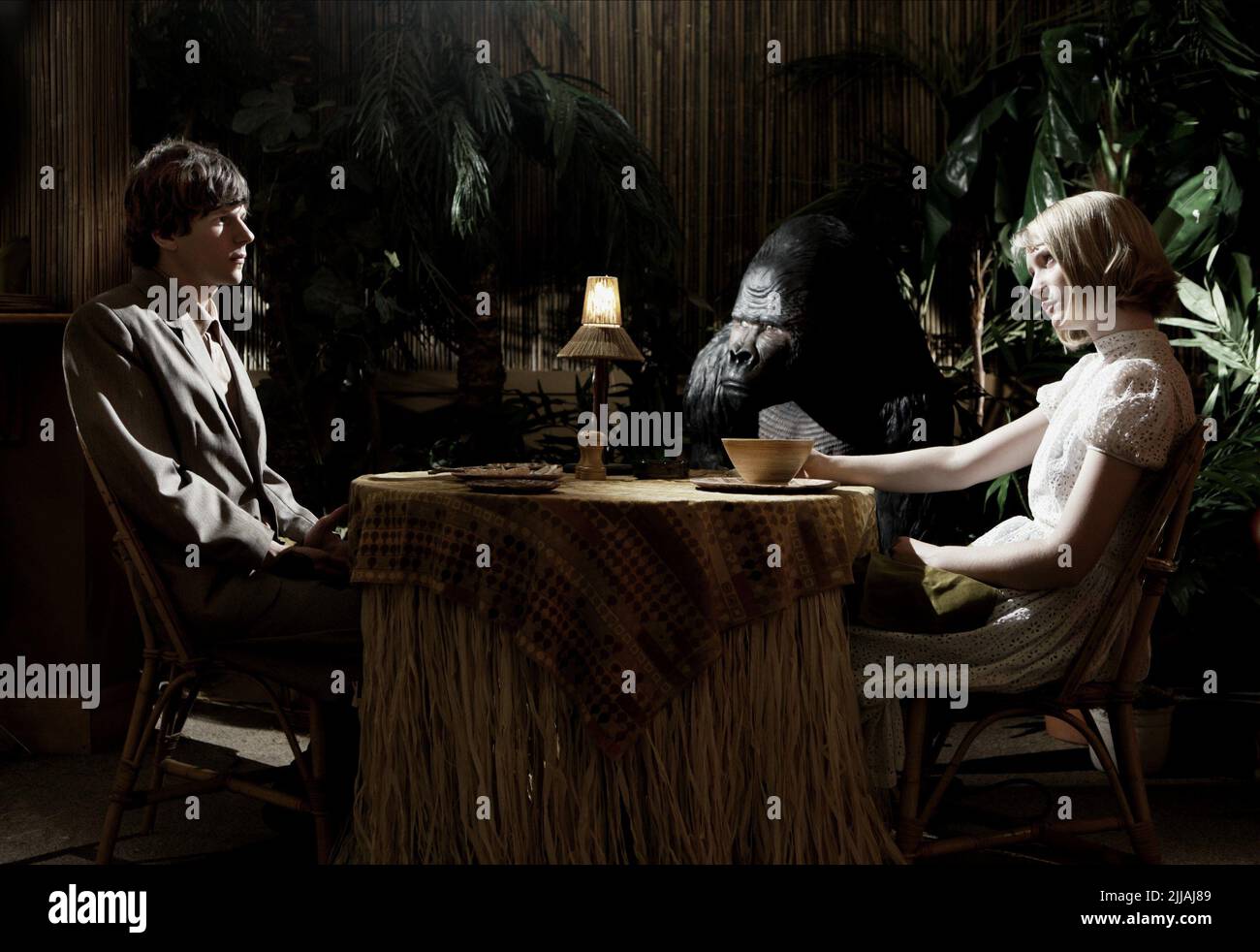 JESSE EISENBERG, MIA WASIKOWSKA, THE DOUBLE, 2013 Stock Photo - Alamy