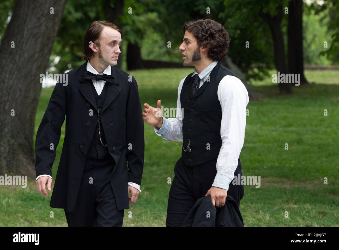 TOM FELTON, OSCAR ISAAC, IN SECRET, 2013 Stock Photo - Alamy