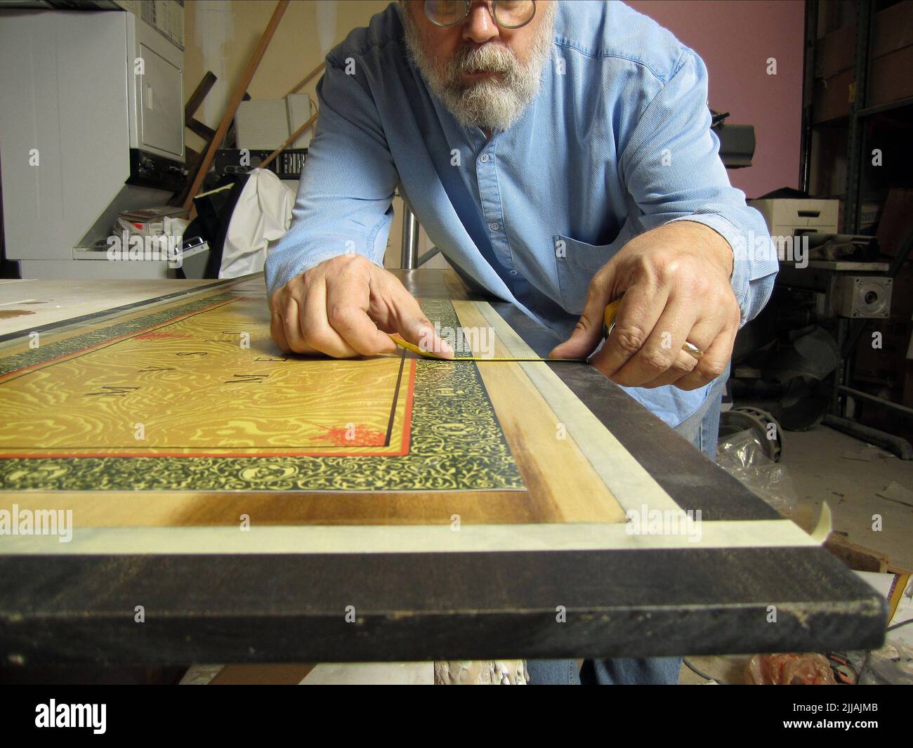 TIM JENISON, TIM'S VERMEER, 2013 Stock Photo - Alamy