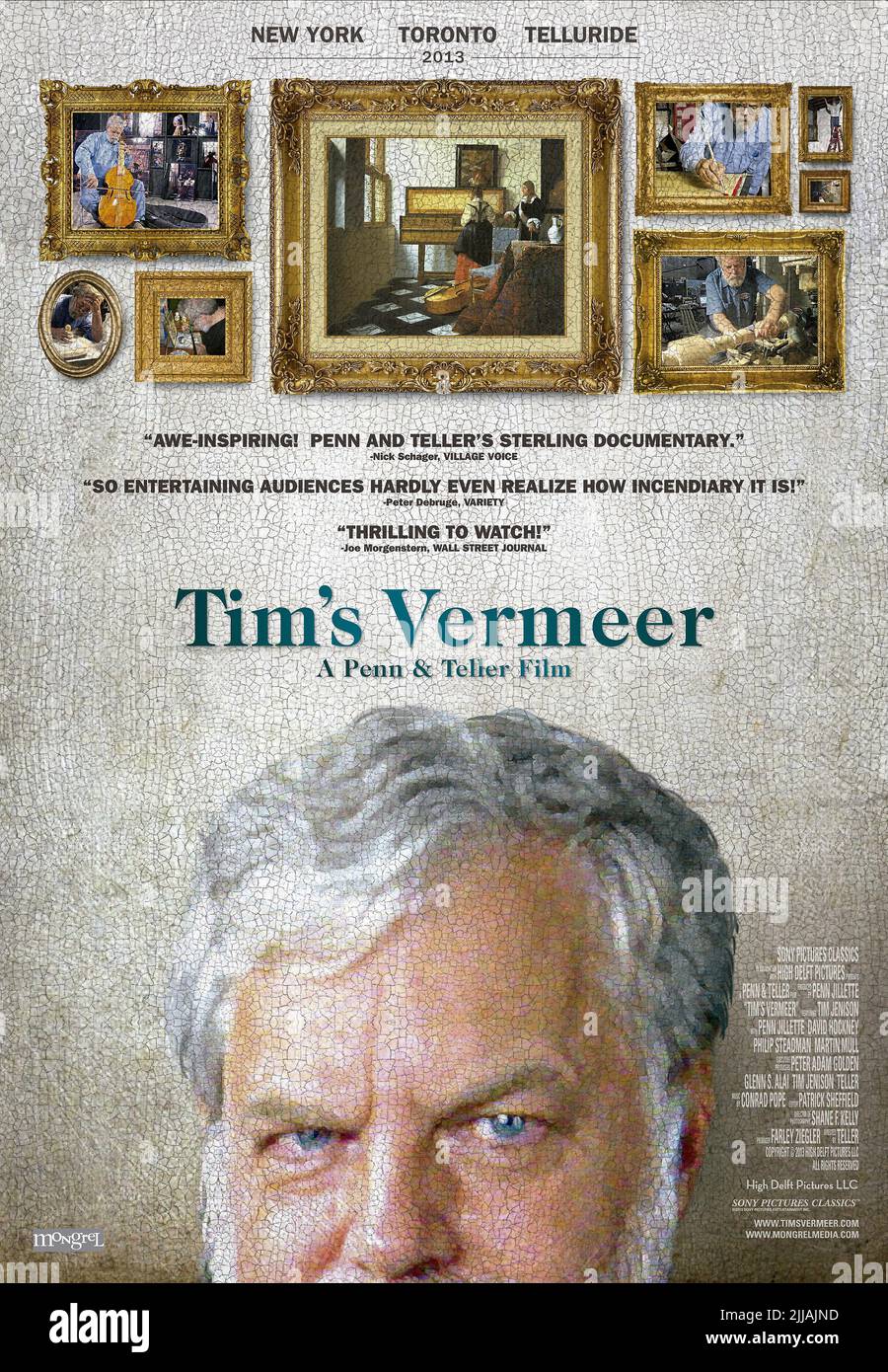 TIM JENISON POSTER, TIM'S VERMEER, 2013 Stock Photo - Alamy