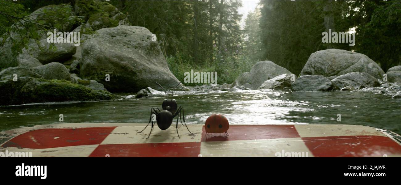 BLACK ANT, LADYBIRD, MINUSCULE: VALLEY OF THE LOST ANTS, 2013 Stock ...