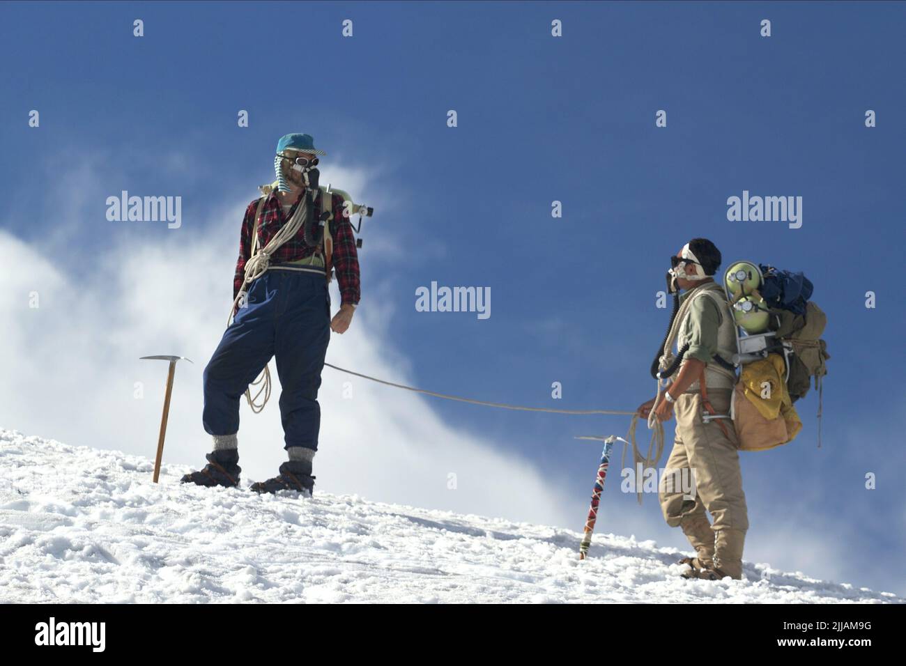 Tenzing Norgay Climbing Mount Everest
