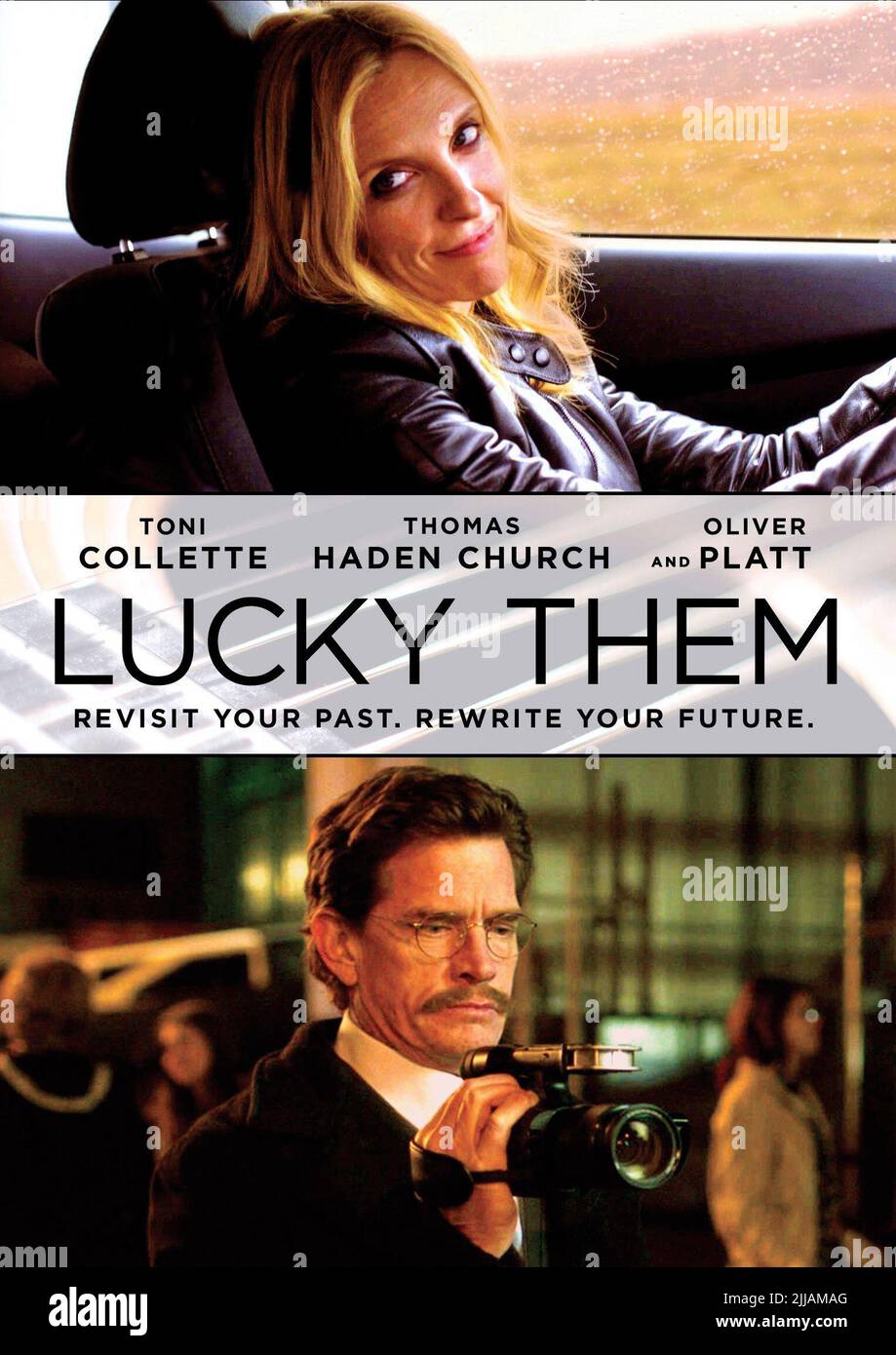 TONI COLLETTE, THOMAS HADEN CHURCH POSTER, LUCKY THEM, 2013 Stock Photo ...