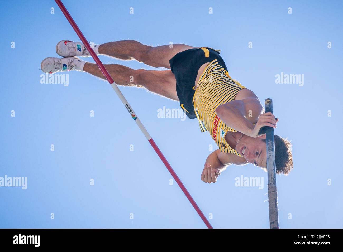 Eugene, USA. 24th July, 2022. Athletics: World Championship, Pole Vault ...