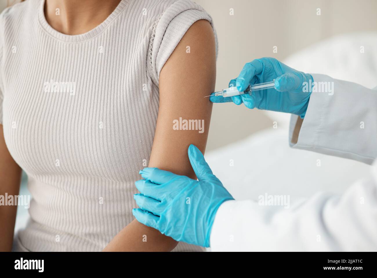 Youre making the right decision. an unrecognisable doctor standing and ...