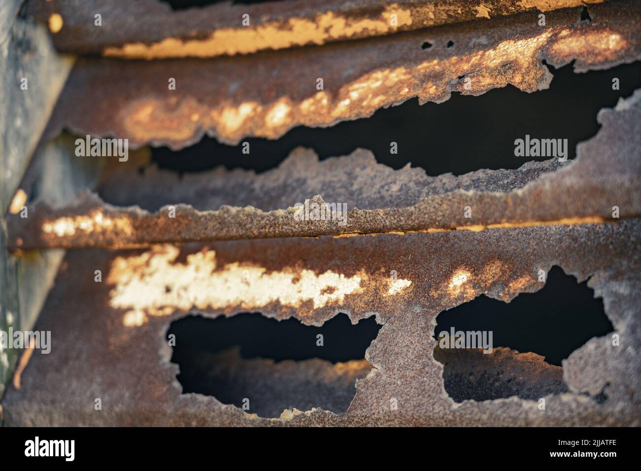 Rusted shutters hi-res stock photography and images - Alamy