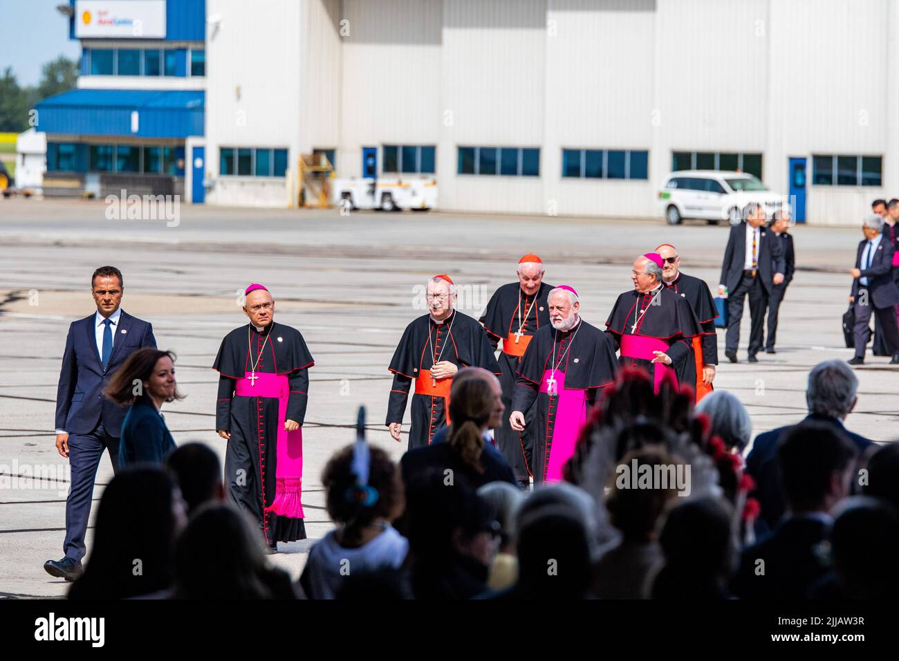 Papal staff members hi-res stock photography and images - Alamy