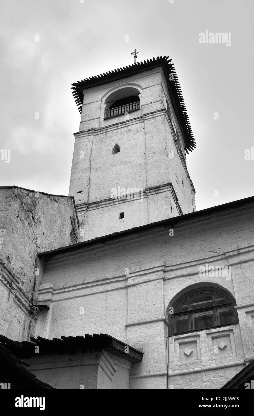 The Tower of the Holy Gate. A medieval monument of Russian architecture ...