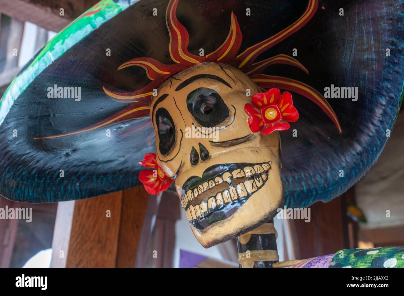 SAN DIEGO, CA/USA - August 3, 2012: Santa Morte at Old Town San Diego ...
