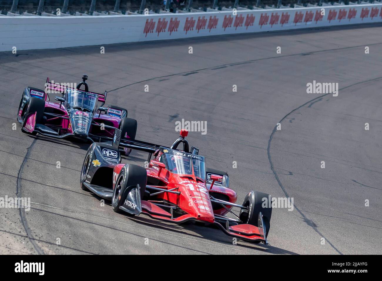 July 24, 2022, Newton, IA, United States of America: WILL POWER (12) of ...