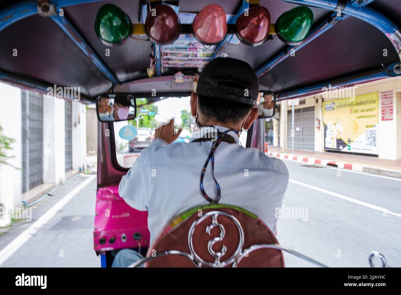 Bangkok Thailand Tuk Tuk driver in Taxi in Bangkok. colorful tuk tuk ... Bangkok Thailand Tuk Tuk driver in Taxi in Bangkok. colorful tuk tuk ...