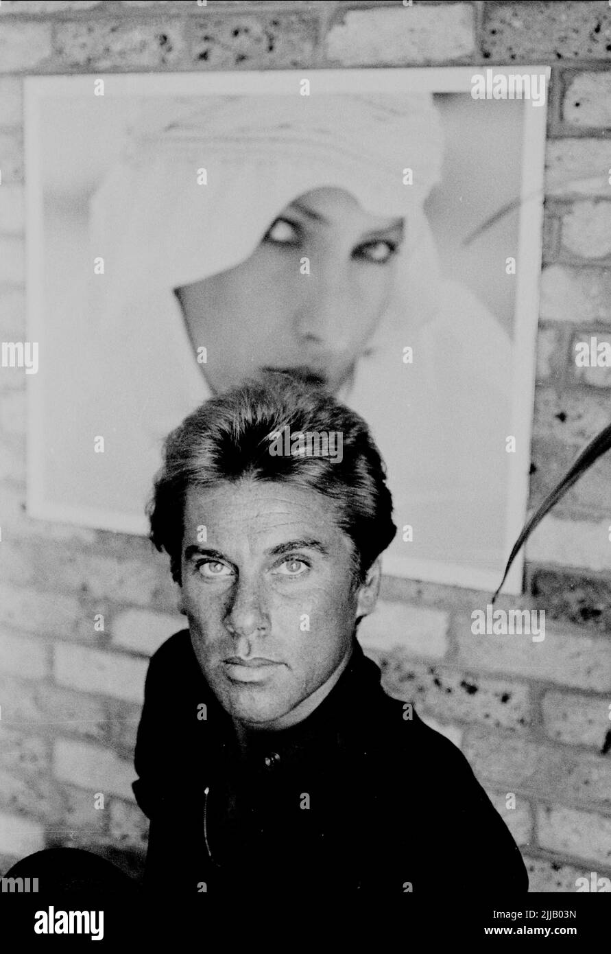 Renowned Australian fashion designer, Then Nathan in his atelier ...