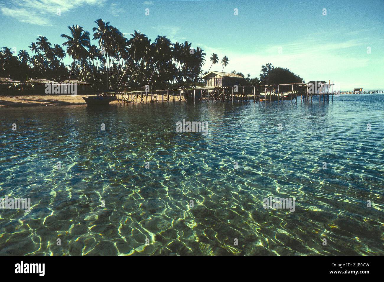A view of Derawan Island, a part of Berau Marine Protected Area located ...