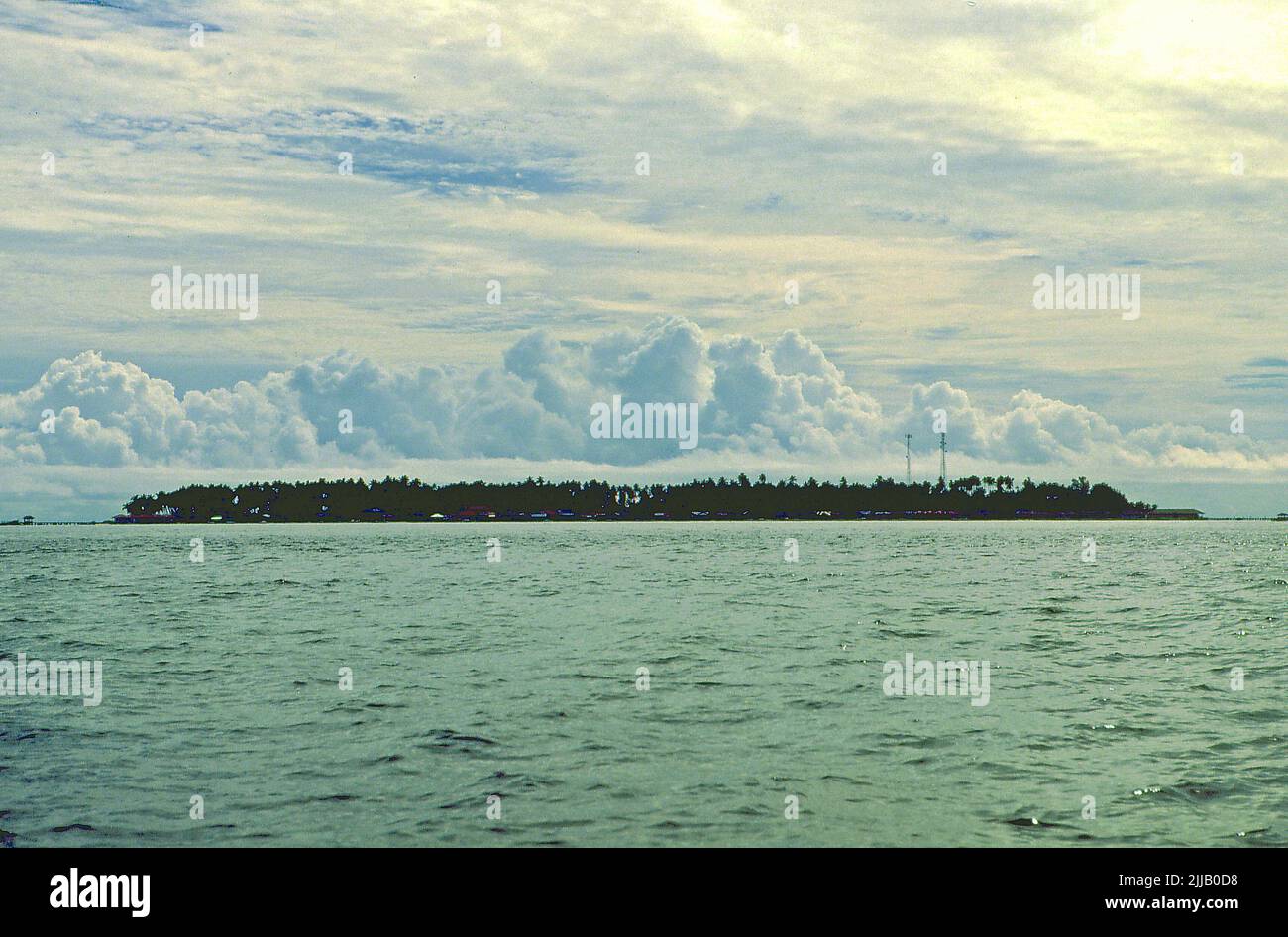 Derawan Island, a part of Berau Marine Protected Area located within ...