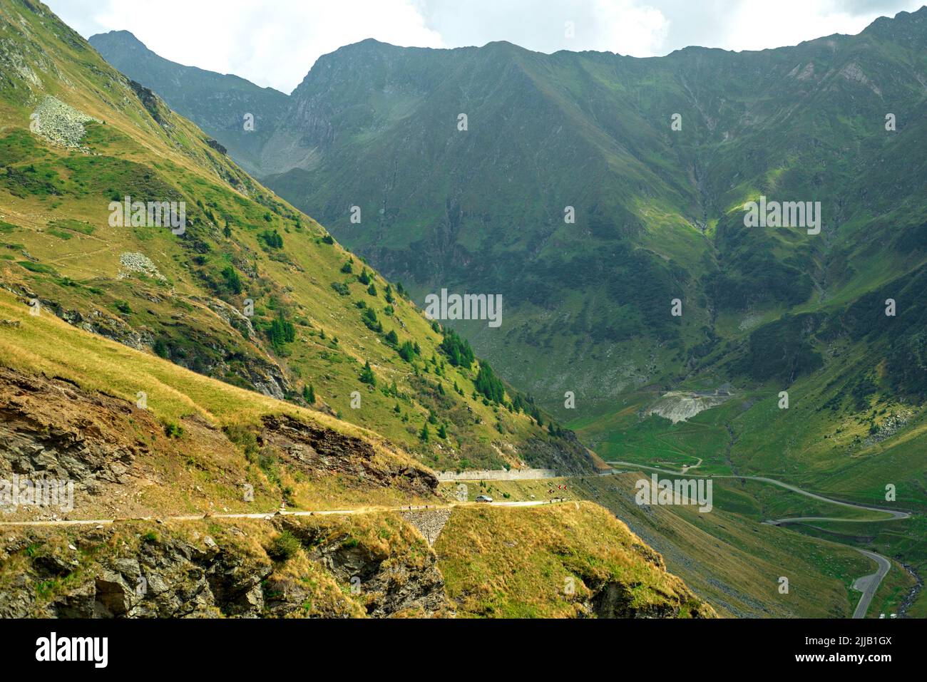 Transfagaras Highway, beautiful landscape of Romania Stock Photo - Alamy