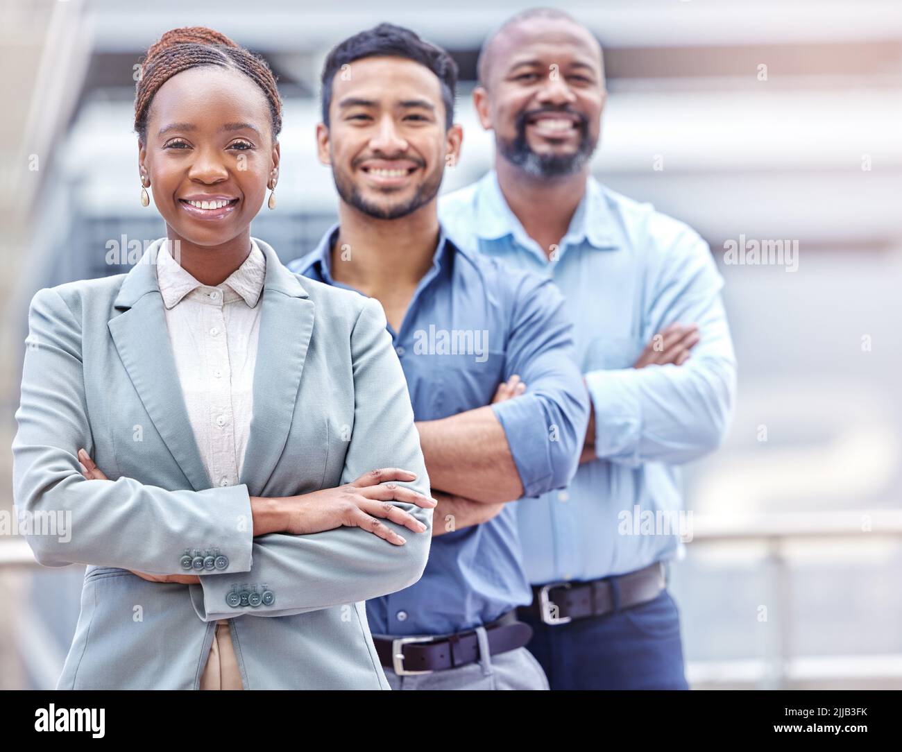 Were ready to deal with whatever business comes our way. a group of ...