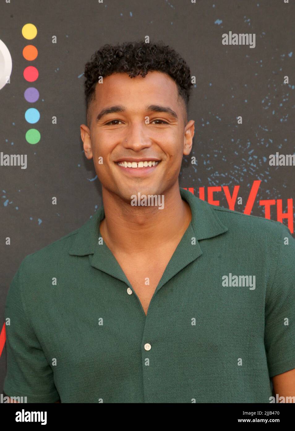 24 July 2022 - Los Angeles, California - Devin Way. 2022 Outfest Los Angeles LGBTQ+ Film ...