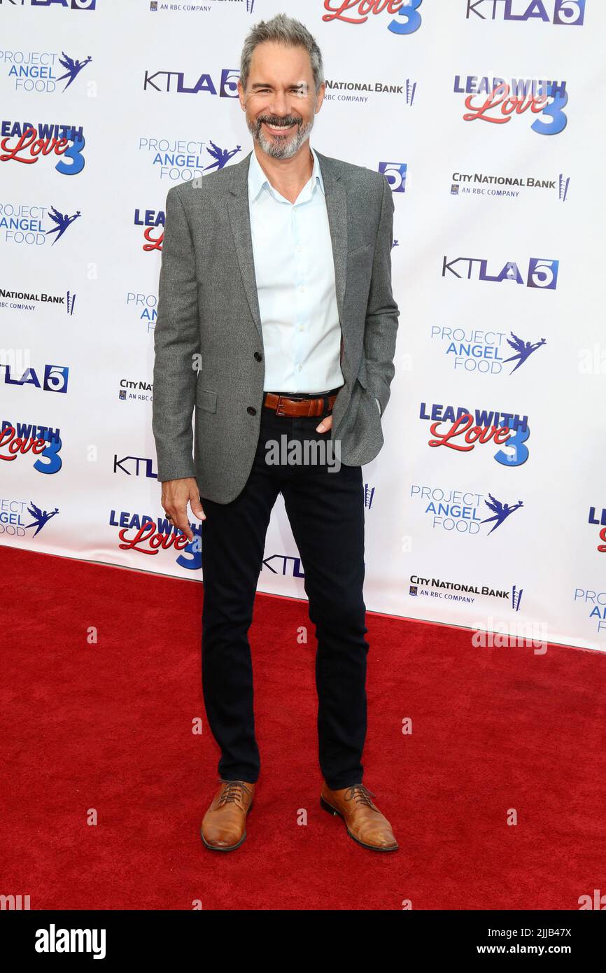 LOS ANGELES - JUL 23: Eric McCormack at the Lead with Love 3 Telethon ...