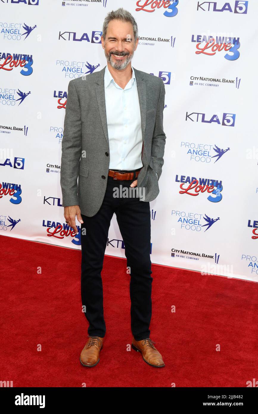 LOS ANGELES - JUL 23: Eric McCormack at the Lead with Love 3 Telethon ...